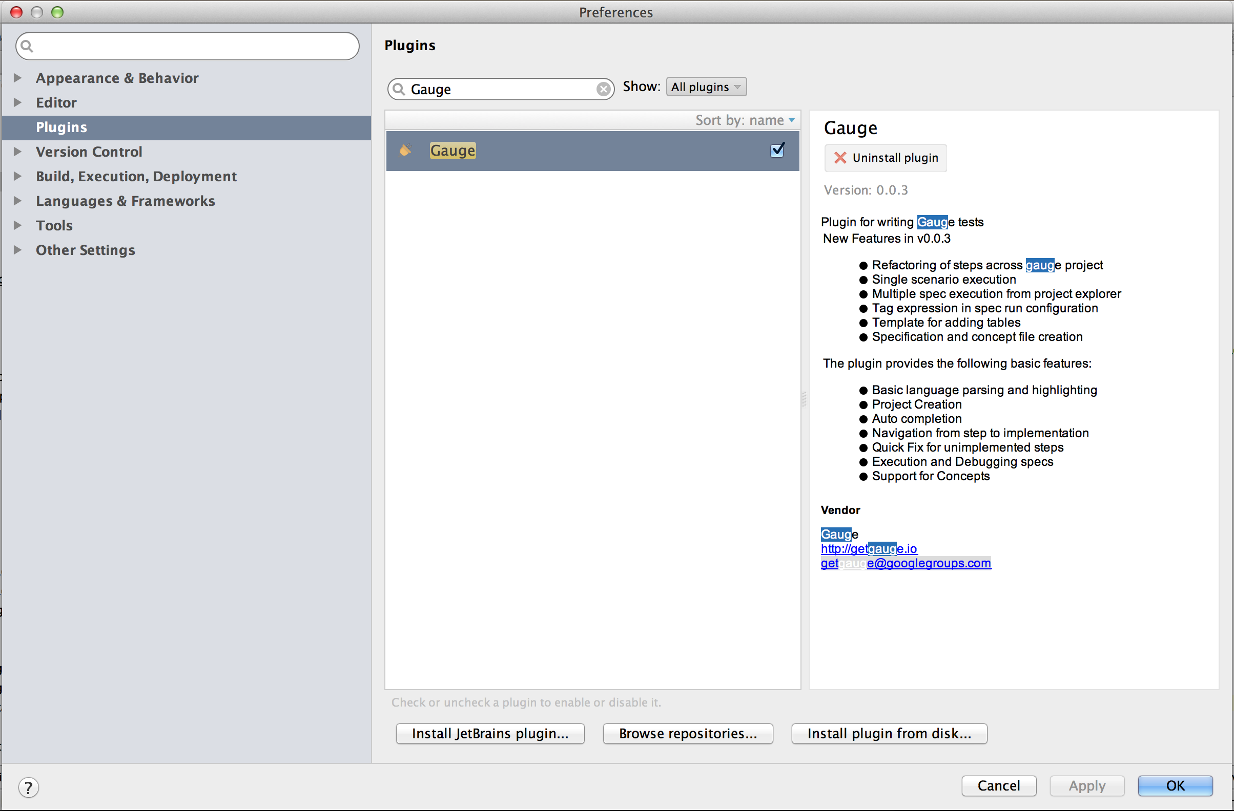 Using Gauge — Gauge 0.9.8 documentation